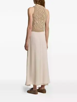 Peserico Crochet Midi Dress