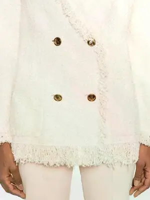 Elisabetta Franchi Fringed Blazer