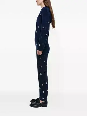 Simkhai Kandace Crystal-embellished Trousers