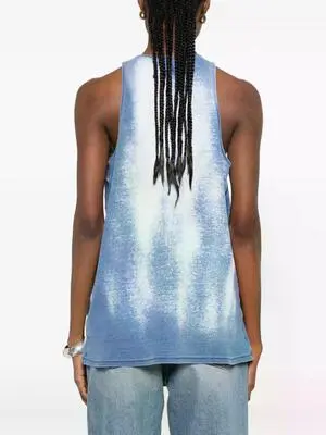DIESEL® Tie-dye Ribbed Tank Top