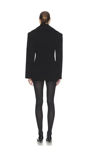 HELSA The Rampling Blazer In Thick Crepe In . Also