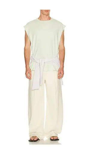 AGOLDE Leonard Sleeveless Tee In . Also