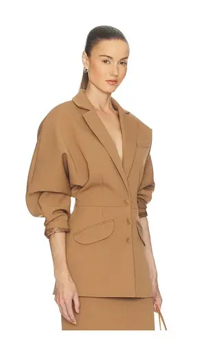HELSA Vintage Dolman Blazer - Tan
