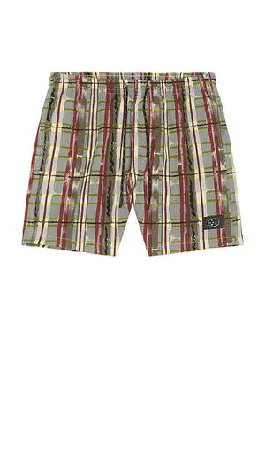MAUI AND SONS Ember Plaid Jam Short In . Also