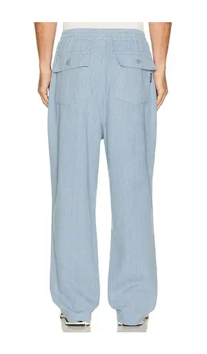 KAPPY DESIGN Fatigue Stripe Denim Pants