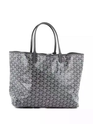 Goyard Saint Louis Coated Canvas Pm Tote Bag - Grey