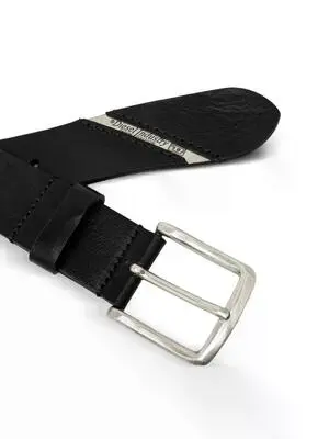 DIESEL® Leather Buckle Belt