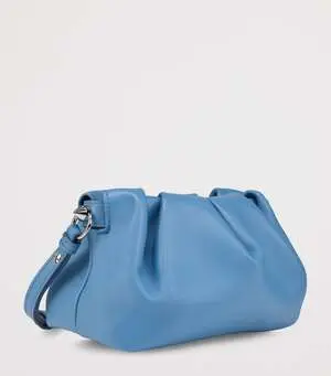 CHRISTIAN LOUBOUTIN Eva Mini Leather Cross-body Bag - Navy