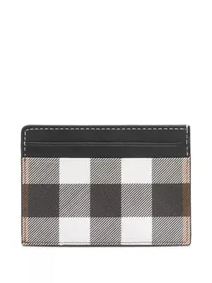 Burberry Check Card Case