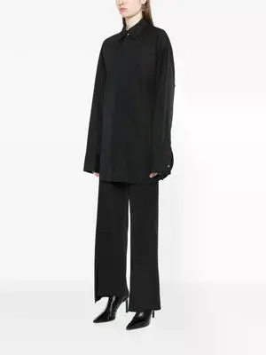 SETCHU Cotton Shirt With Detachable Elements