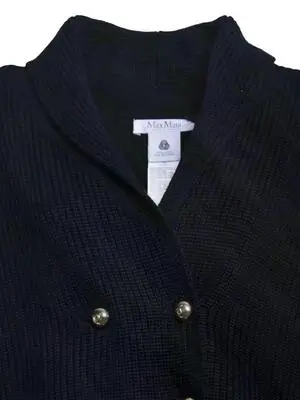 Max Mara Buttoned Cardigan - Blue