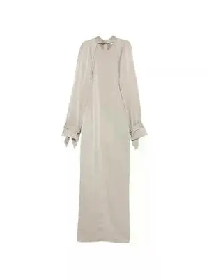 Nanushka Detachable Bolero Maxi Dress - Neutrals