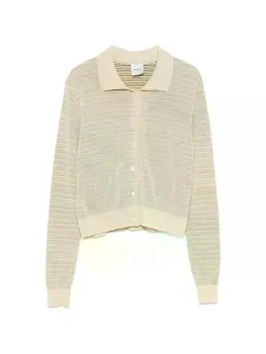 Nanushka Prema Striped Cardigan