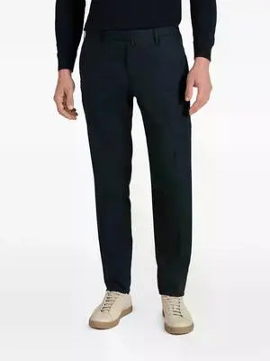 Incotex Dark Poplin Trousers