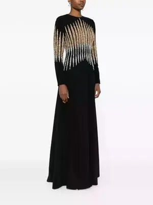 DINA MELWANI Crystal-embellished Gown
