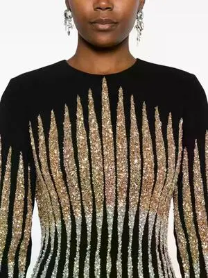 DINA MELWANI Crystal-embellished Gown