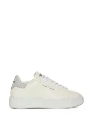 CRIME LONDON Round-toe Lace-up Sneakers