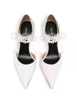 TOM FORD Tie Detail Pointed Toe Pumps
