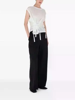 RXQUETTE Off-white Snap Fastening Top