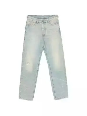 DIESEL® Logo-patch Wide-leg Jeans