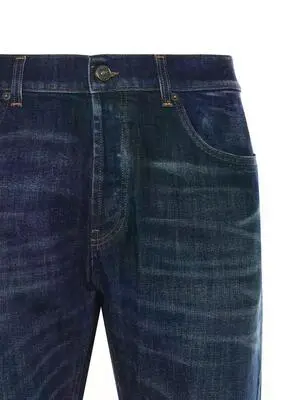DONDUP Contrast Stitching Jeans