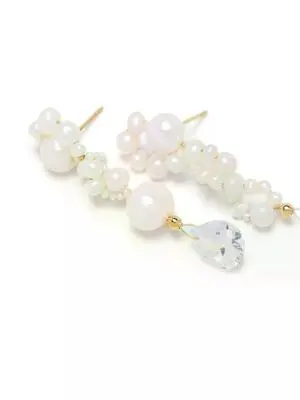 Completedworks 14kt Gold-plated Pearl Drop Earrings