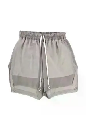 Rick Owens Boxers Drawstring-waist Shorts - Grey