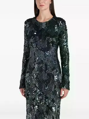 ILTA Sequin-embellished Maxi Dress