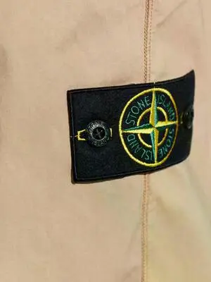 Stone Island Logo Patch Trousers