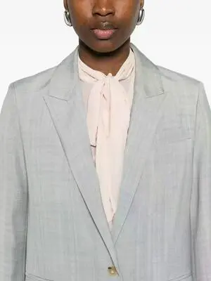 FORTE_FORTE Single-breasted Blazer - Grey