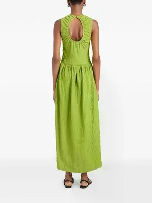 Proenza Schouler White Label Zoira Textured Maxi Dress