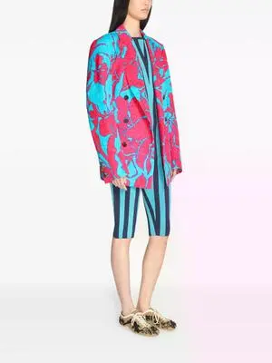 Dries Van Noten Double-breasted Jacquard Blazer