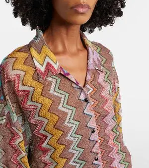 Missoni Zigzag Lame Shirt