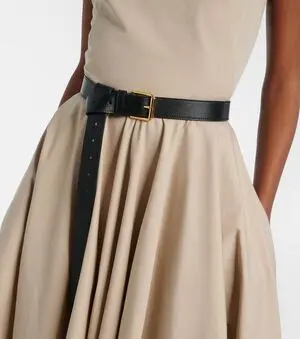 Givenchy Voyou Leather Belt