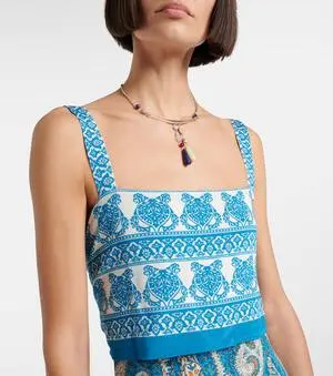 Etro Paisley Print Maxi Dress