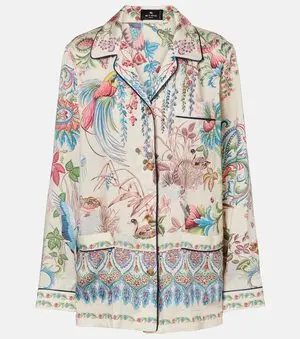 Etro Printed Bowling Shirt - Multicoloured