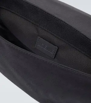 Loewe Canvas And Suede Messenger Bag