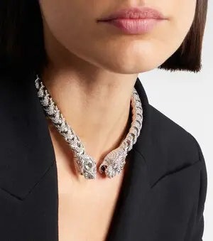 Gucci Dionysus Crystal-embellished Choker