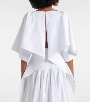 Jacquemus Moisson Cotton Poplin Top