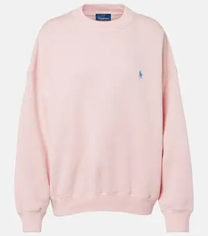 Polo Ralph Lauren Cotton-blend Fleece Sweatshirt - Pink