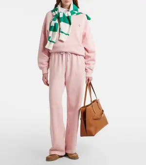 Polo Ralph Lauren Cotton-blend Fleece Sweatshirt - Pink