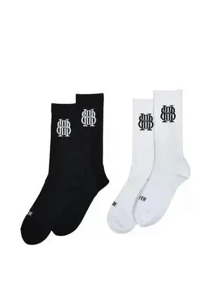 BREATH Logo Ribbed Socks
