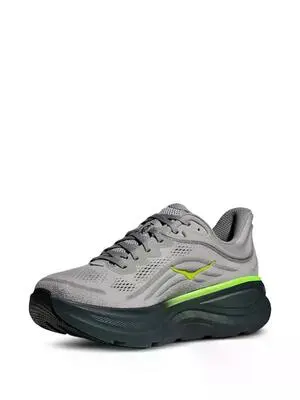 HOKA® Bondi Perforated Lace-up Sneakers - Grey