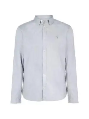 ALLSAINTS Cotton Shirt - Blue