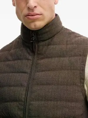 HACKETT London Quilted Zip-fastening Gilet
