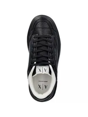 Armani Exchange Panelled Lace-up Sneakers