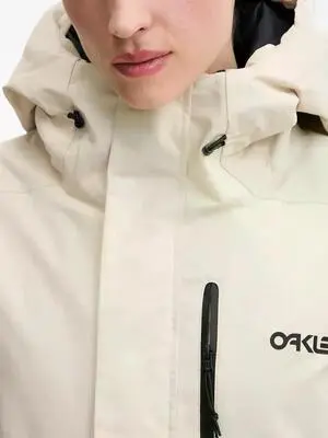 Oakley Insulated Hooded Ski Jacket - Neutrals
