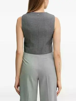 GAUDI Button-up V-neck Waistcoat