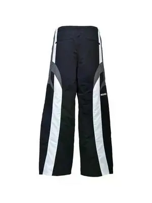 BREATH Stripe Trousers - Black