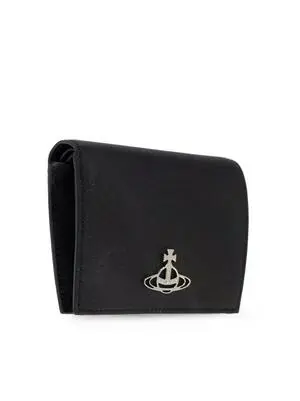 VIVIENNE WESTWOOD Bi-fold Logo Plaque Wallet